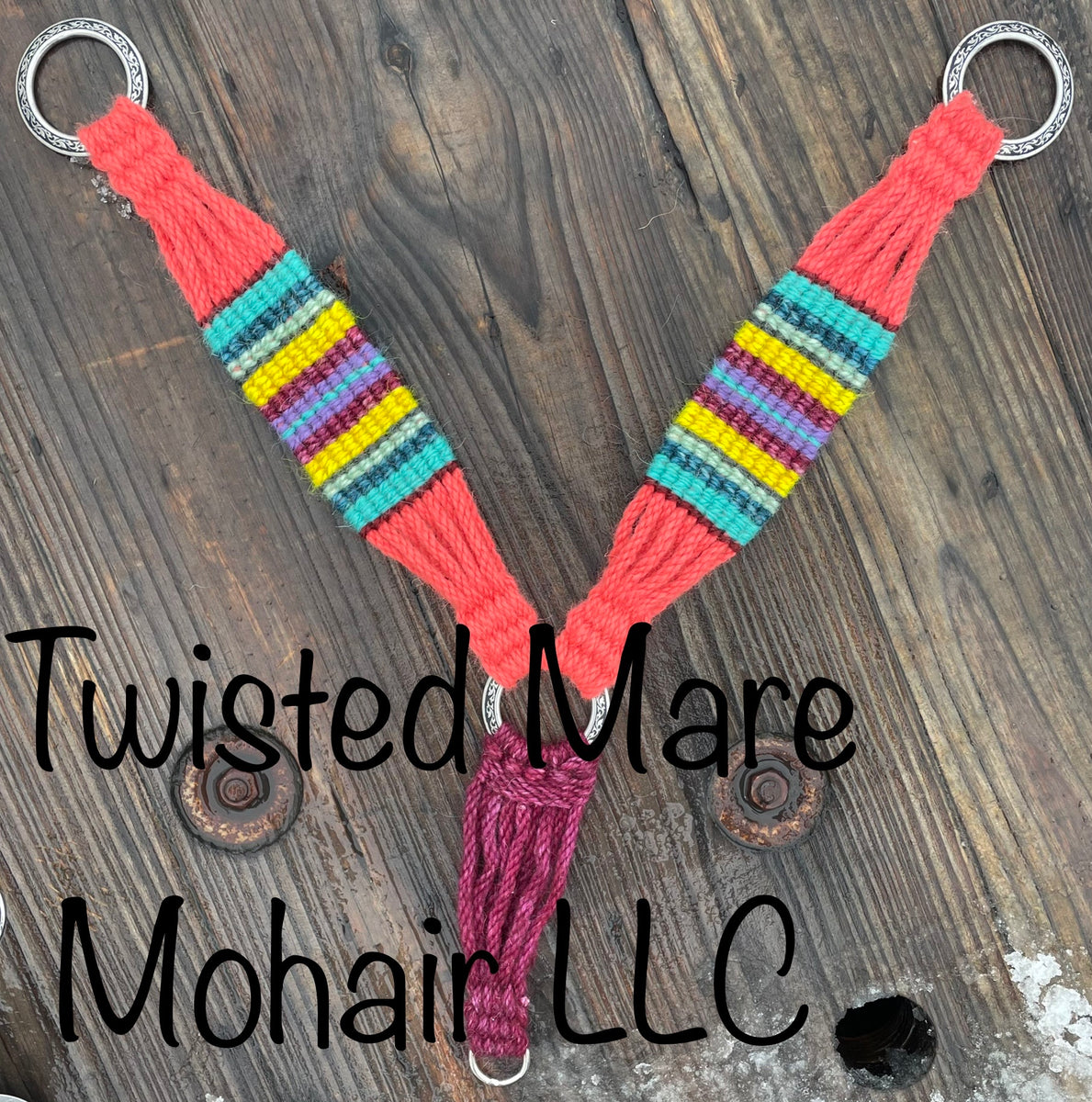 Sedona Serape Roper Breast Collar – Twisted Mare Mohair LLC